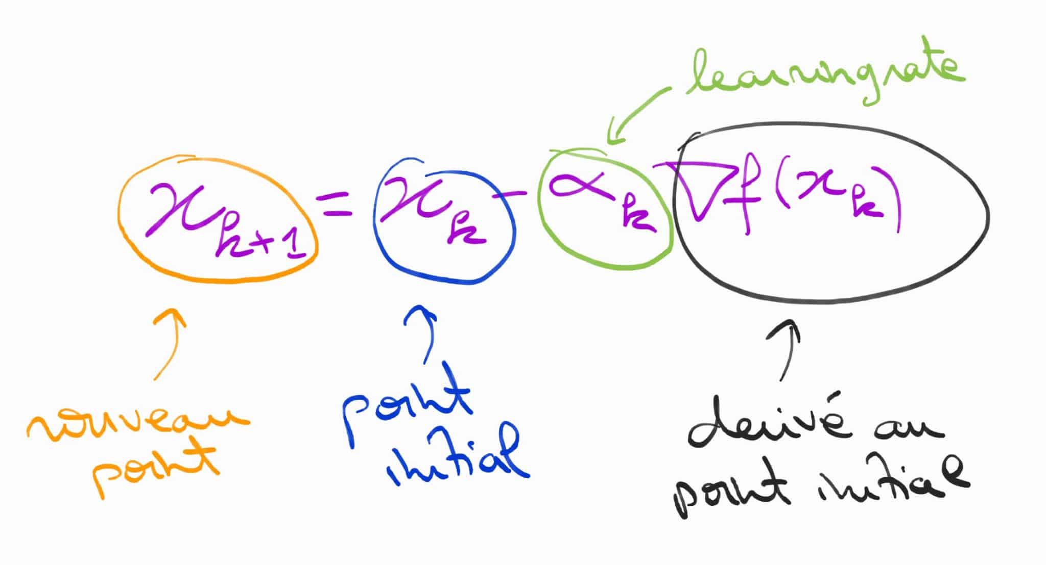 Optimisation de fonctions, descentes de gradient : applications aux ...